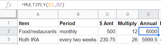 How I Use Excel Formulas To Make Super Quick Changes To My Budget